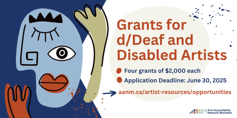 AANM Grants for d/Deaf and Disabled Artists - Arts AccessAbility ...