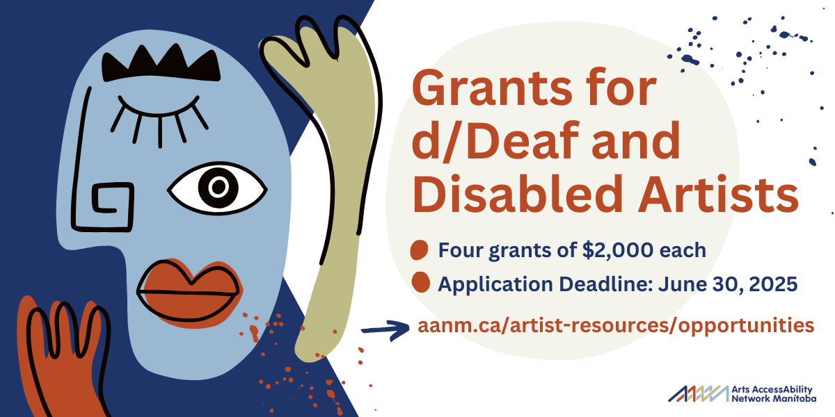 AANM Grants for d/Deaf and Disabled Artists - Arts AccessAbility ...